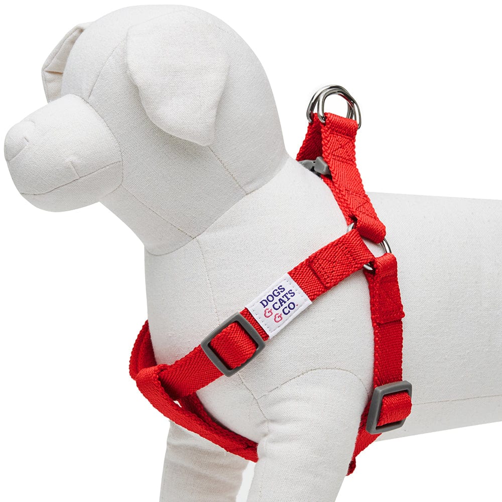Dogs And Cats And Co Classic Solid Color Dog Harness | Blueberry Pet