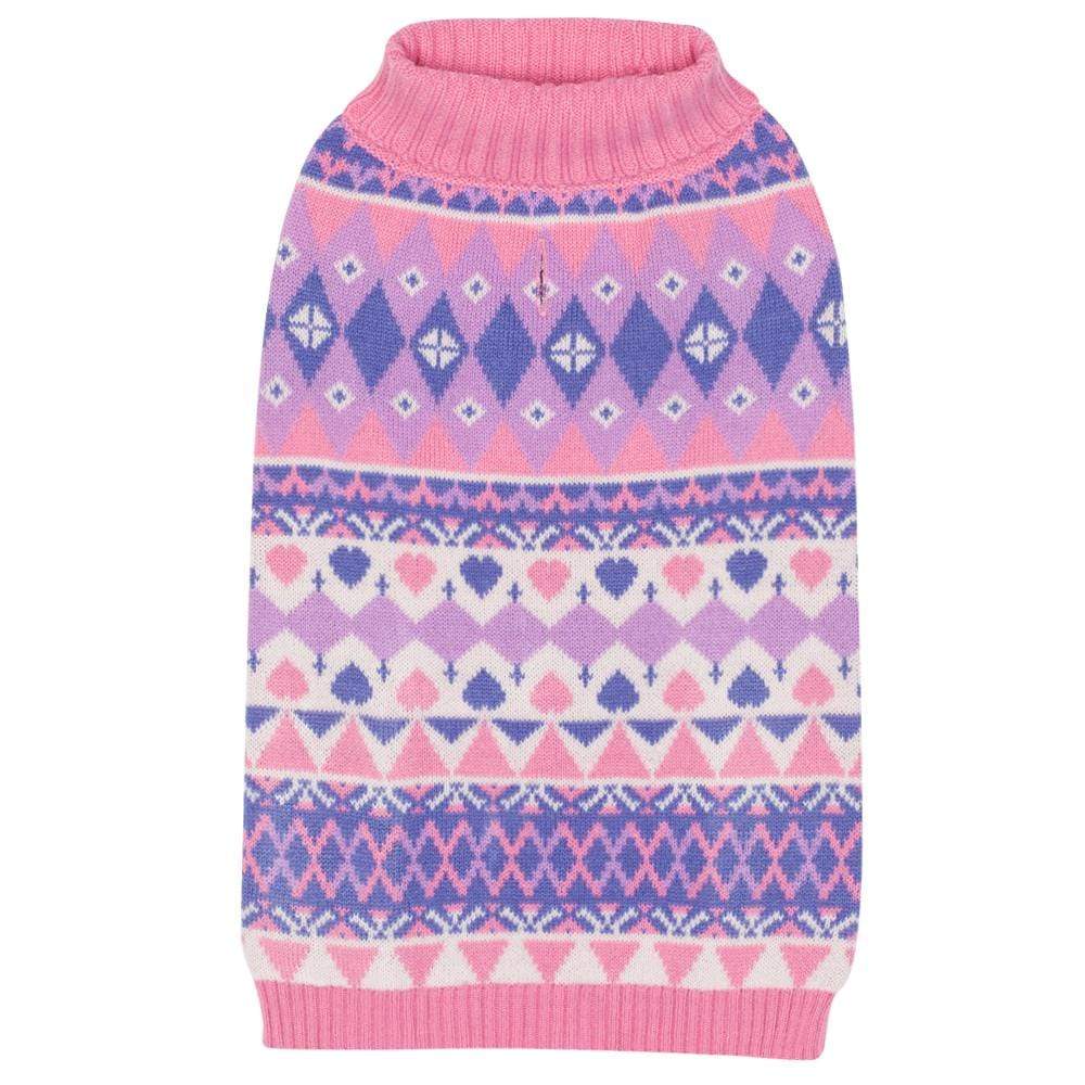 Winter Bloom Designer Dog Sweater Cozy Warmth for Pets | Blueberry Pet