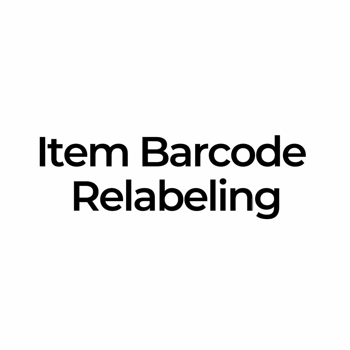 Item Barcode Relabeling Service for UPC ASIN FNSKU Codes | Blueberry Pet
